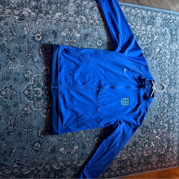 Nike | Jackets & Coats | Nike England Fullzip Training Jacket Blue Mens ...